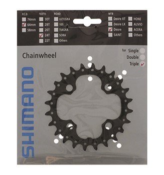 Shimano Deore FC-M610 klinge 24t 10-gear